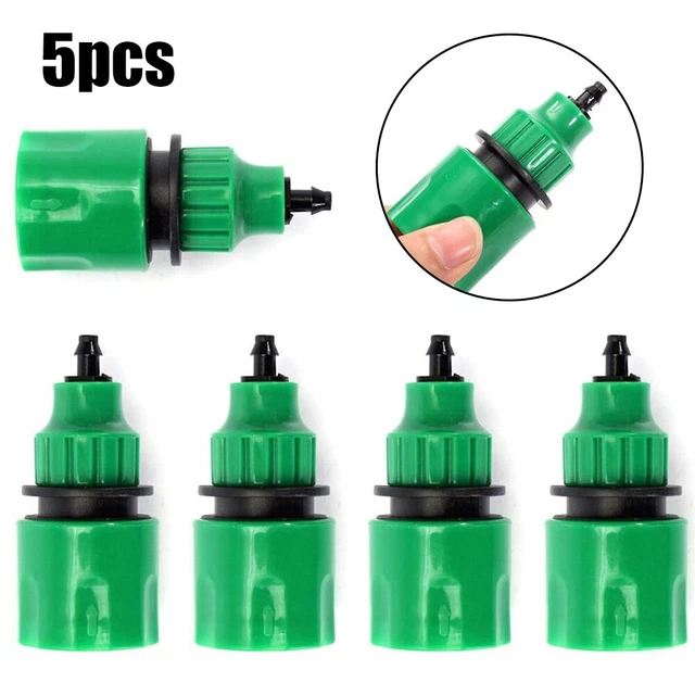 SÉCURISÉ EAU TUYAU Rapide Connecteur Set Convient for Plupart Jardin Et Robinet EUR 10,26 ...