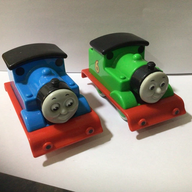 GOLDEN BEAR THOMAS The Tank Engine & Friends Britt Allcroft Toy Trains ...