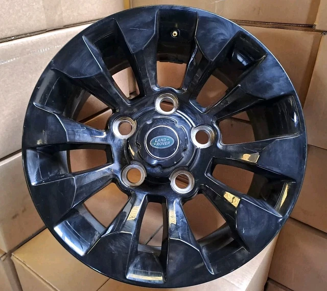 18& LAND ROVER Defender 90 110 Black Alloy Wheel £180.00 - PicClick UK