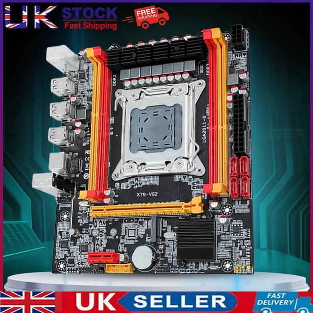 X79 COMPUTER MOTHERBOARD NVME M.2 SSD LGA 2011 PC Mainboard Fit for ...