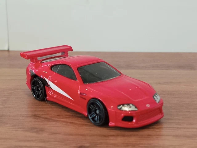 RARE HOT WHEELS Toyota Supra Mk4 Red Diecast Toy Car Collectors EUR 16 ...