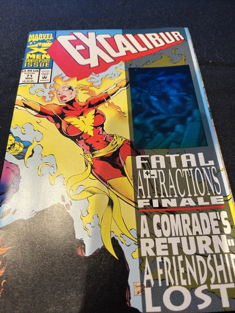 MARVEL COMICS : X-men Anniversary numéro, Excalibur, #71 holo, 1993 EUR 6,88 - PicClick FR