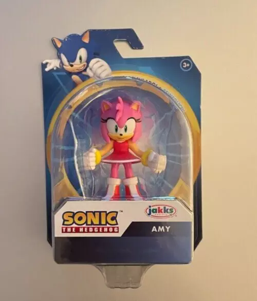 Jakks Pacific Sonic The Hedgehog Amy Rose 2 5 Actionfigur Neu