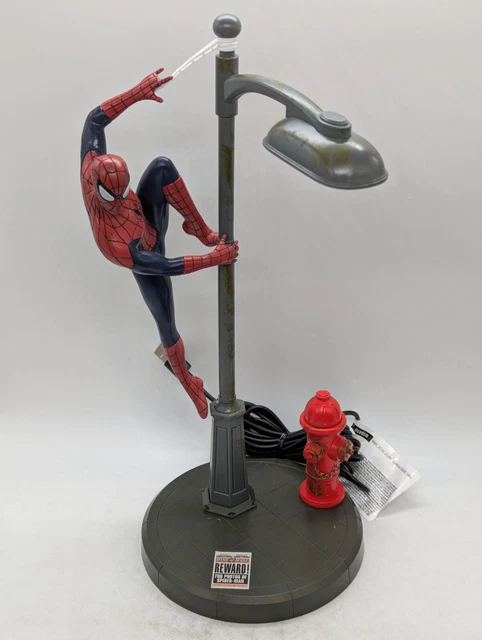 PALADONE SPIDER-MAN MARVEL Spiderman desk lamp streetlight spot light ...