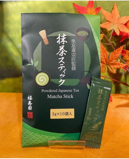 KYOTO FUKUJUEN PREMIUM Matcha Powder Sticks 20g Japan Authentic-1 pc ...