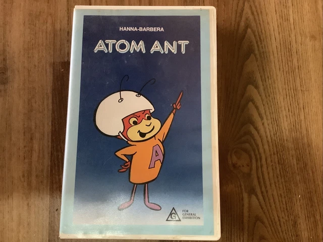 HANNA-BARBERA ATOM ANT (1965) VHS Colour Cartoon $28.90 - PicClick AU