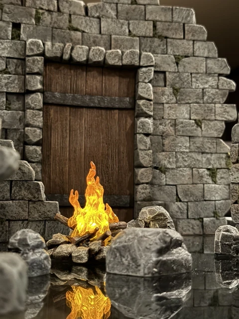 FIGURINE ARTICULÉE ROCKY Dungeon Terrian Dragon Ball A Diorama Detolf ...