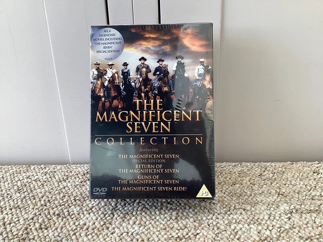 THE MAGNIFICENT SEVEN DVD Brand New SealeCollection All Four Movies ...