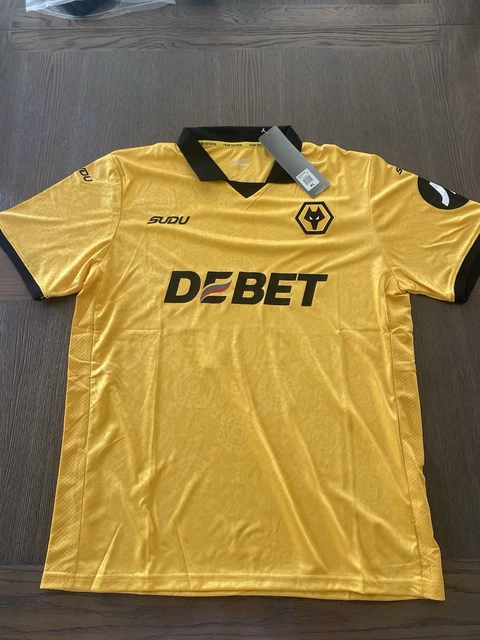 WOLVES 2025/26 HOME Shirt XL £25.00 - PicClick UK