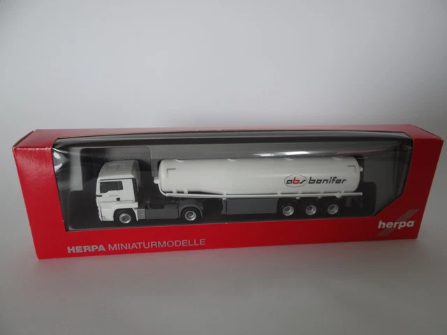 HERPA 303842 MAN TGS L Benzintank Sattelzug abs Bonifer 1:87 EUR 28,00 ...