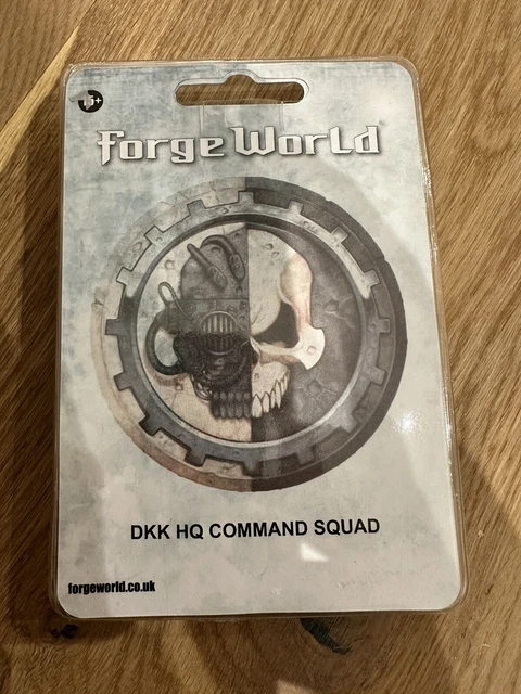 WARHAMMER 40K FORGE World DKK Death Korps of Krieg HQ Command Squad OOP ...