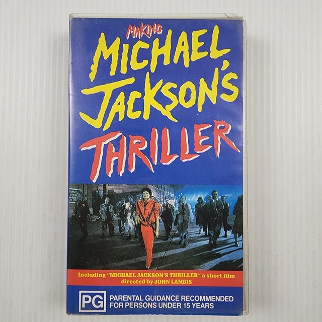 Making Michael Jacksons Thriller Vhs Tape Eur 8 74 Picclick Fr