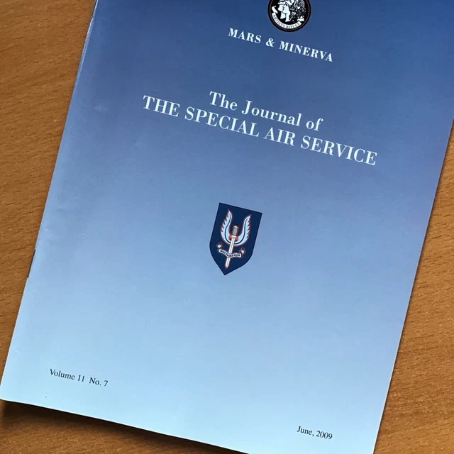 ORIGINAL BRITISH ARMY SAS REGIMENT ‘MARS & MINERVA’ JOURNAL, June 2009 ...