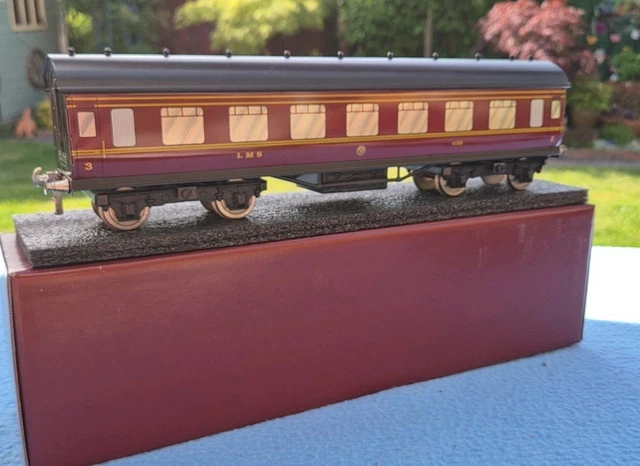 ACE TRAINS O Gauge LMS Corridor Coach 1st/3rd Excellent Condition in ...