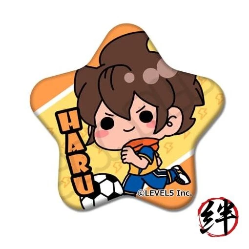 INAZUMA ELEVEN THE Movie 2025 [Endo Haru] Star Shaped Can Badge MD EUR ...