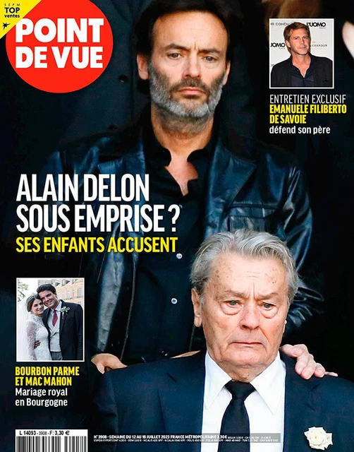 POINT DE VUE ALAIN DELON_Mariage BOURBON PARME_EMANUELE ALBERTO SAVO 07 ...