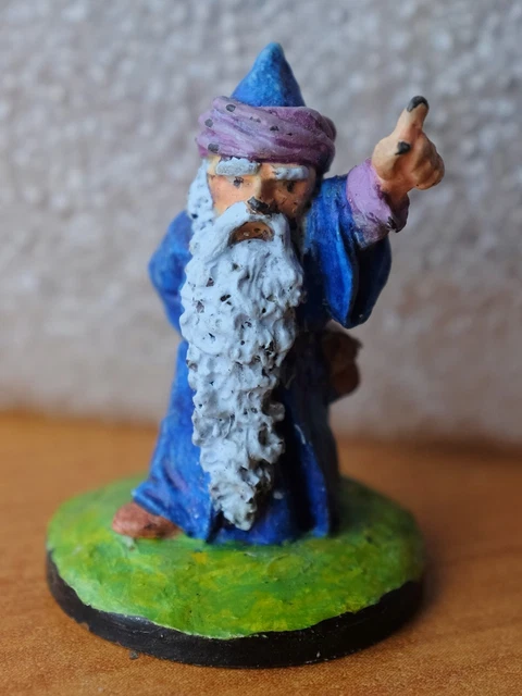 FUNGIL WISEBEARD DWARF Kings Court Wizard SS2 Painted Pre Slotta Metal ...