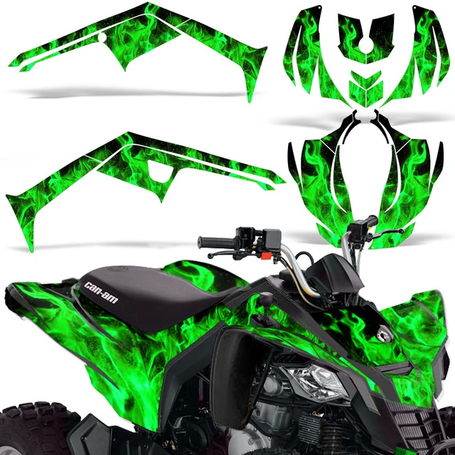 ATV DECAL GRAPHIC Kit For Can-Am DS250 Bombardier 2006-2021 ICE GRN EUR ...