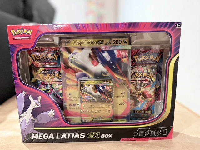 POKEMON TCG MEGA Evolution Mega Latios EX Box Brand New & Sealed - In ...