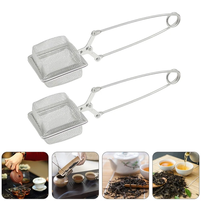 4 PCS LOOSE Leaf Tea Strainer Spice Infuser for Cooking Stainless Steel ...
