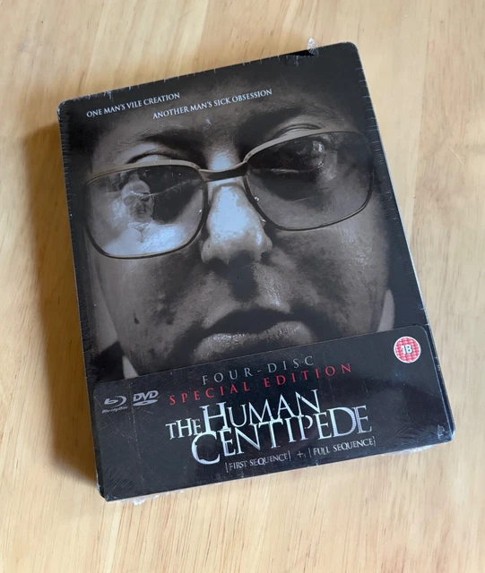 THE HUMAN CENTIPEDE: First Sequence + Full Sequence 4 Disc, UK ...