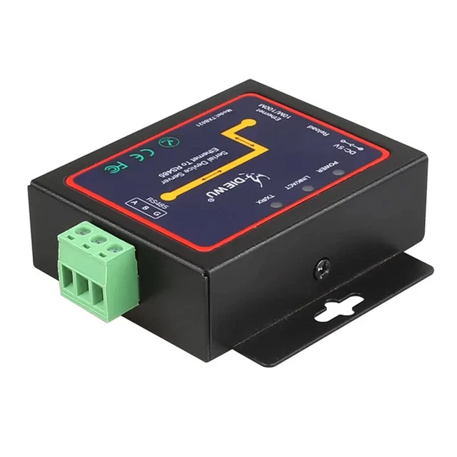 Rs485 Serial To Rj45 Ethernet Tcp Ip Converter Network Server Data