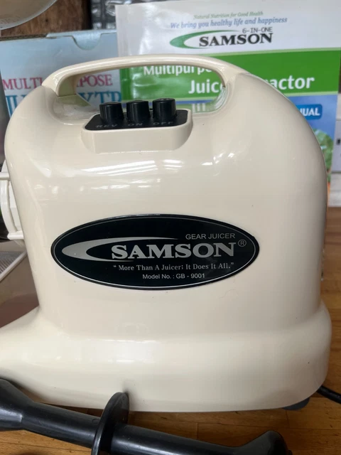 SAMSON MASTICATING JUICER, Model GB 9001 £52.70 - PicClick UK