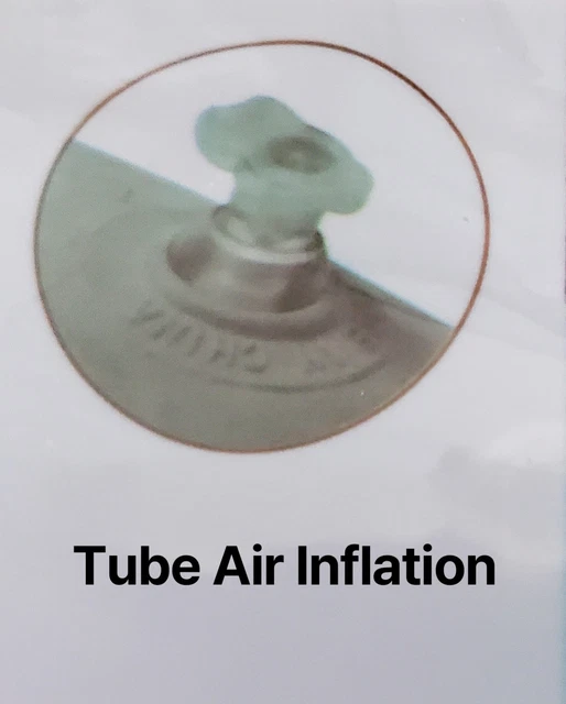 INFLATABLE NECK CUSHION Travel Camping Tube Air Inflation $9.00 ...
