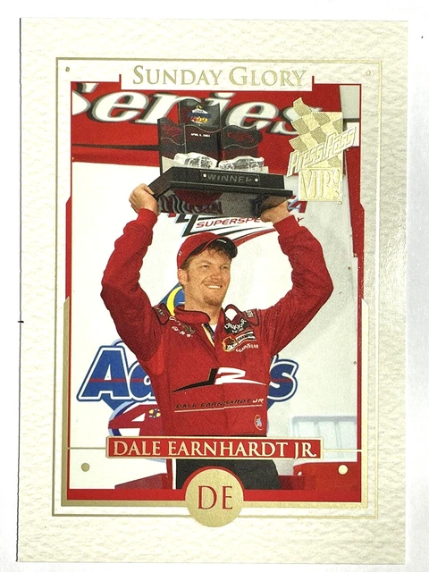 CARTE HOFER DALE EARNHARDT JR 2003 VIP COLLECTORS ÉTAIN PARALLEL SUNDAY ...