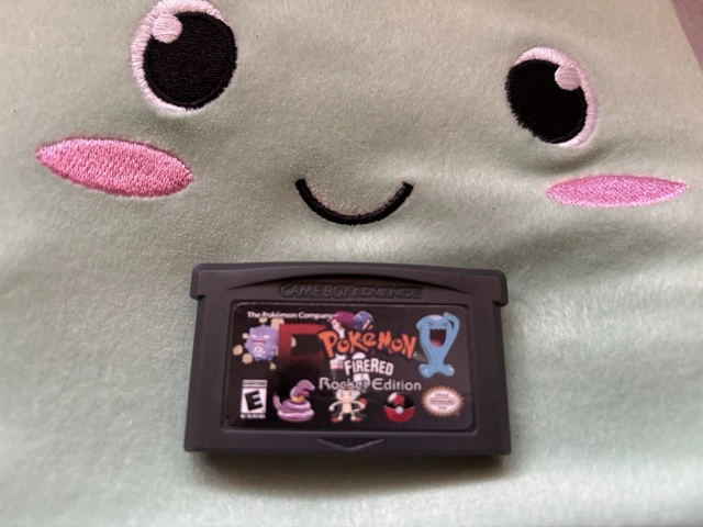 POKÉMON FIRE RED Rocket Edition Gameboy Advance GBA English /Multi ...