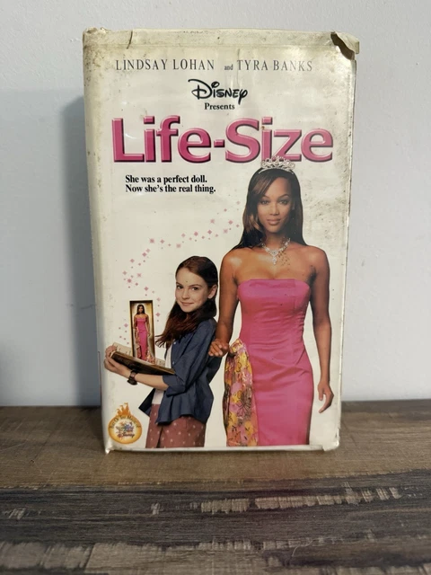 LIFE-SIZE (VHS, 2000) Disney Lindsay Lohan Tyra Banks Clamshell £6.24 ...