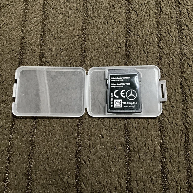 GENUINE MERCEDES SD Card Germin MAP PILOT Europa 2018/2019 Mercedes £40 ...