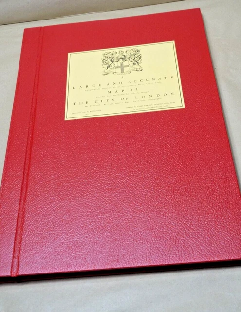 A LARGE AND Accurate Map of the City of London 1976 Edition 45 cms x 32 ...