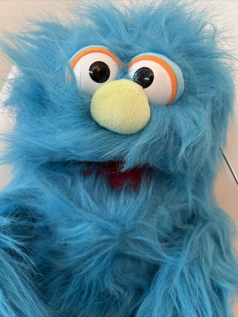30& BLUE MONSTER Puppet Full Body Ventriloquist Style Puppet Excellent ...