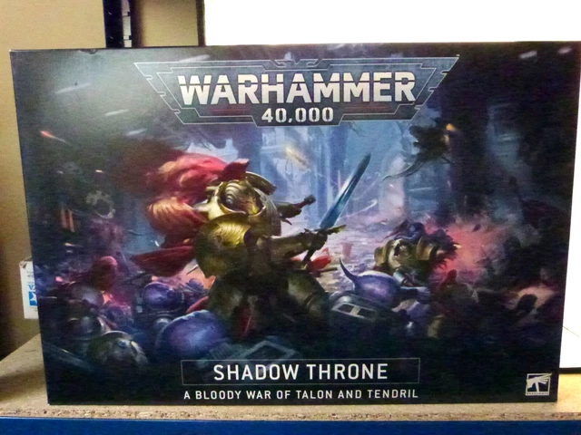GAMES WORKSHOP WARHAMMER 40K Shadow Throne Box Set - New, unopned £104. ...