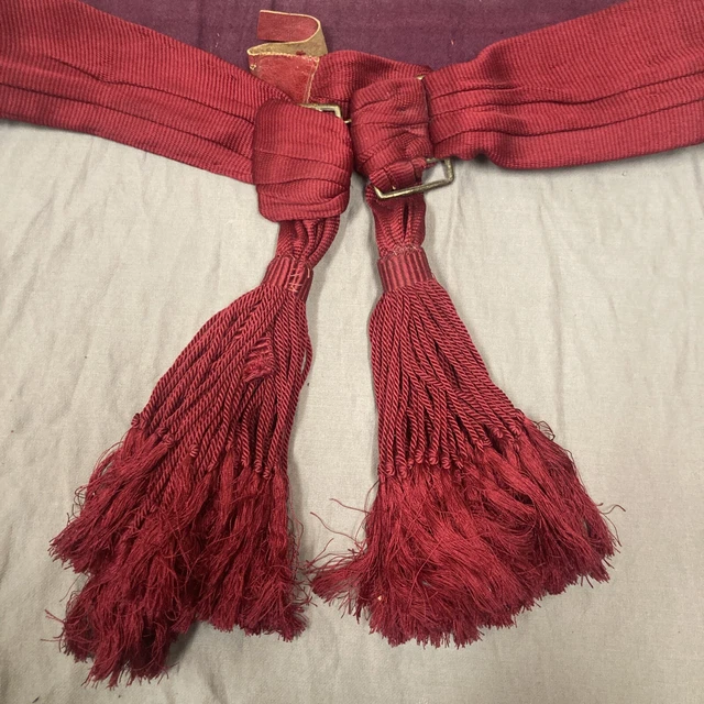 BRITISH ARMY INFANTRY Officers Sash Victorian Era Uniform $137.75 ...