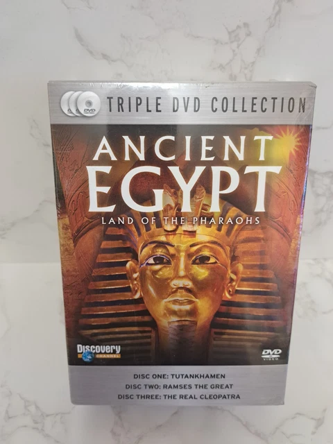 ANCIENT EGYPT (DVD, 2007) Triple DVD Collection, brand new still sealed ...