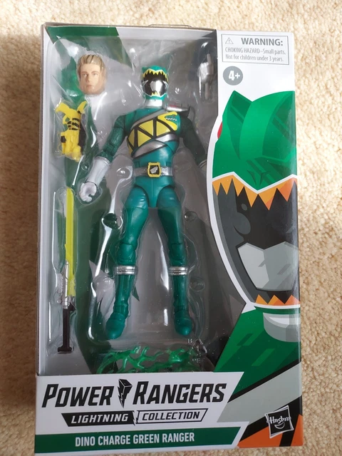 POWER RANGERS LIGHTNING Collection Dino Charge Green Ranger Action ...