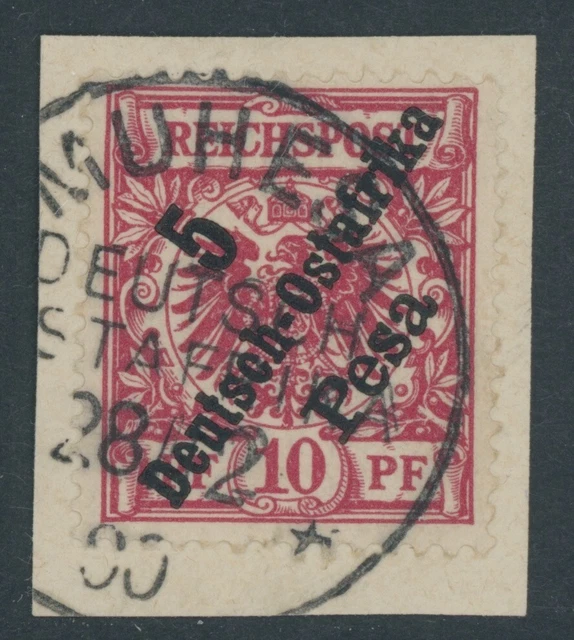 DOA MI. NO. 8a Centrally Stamped ""MUHESA"" LUXURY Tested Jäschke BPP £ ...