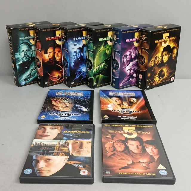 BABYLON 5 COMPLETE Series & Movie Collection DVD Bundle UK Region 2 -CP ...