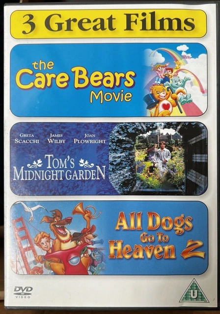 THE CARE BEARS Movie - All Dogs Go To Heaven 2 - Tom's Midnight Garden ...