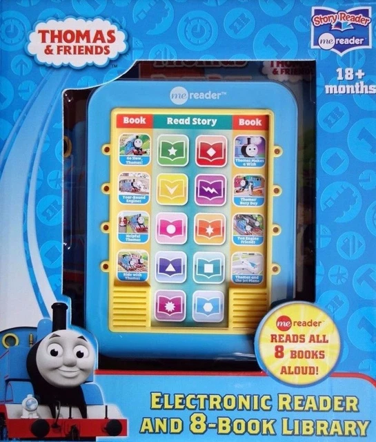 NEW THOMAS TANK Engine & Friends Electronic Reader & 8 Books Read Aloud ...