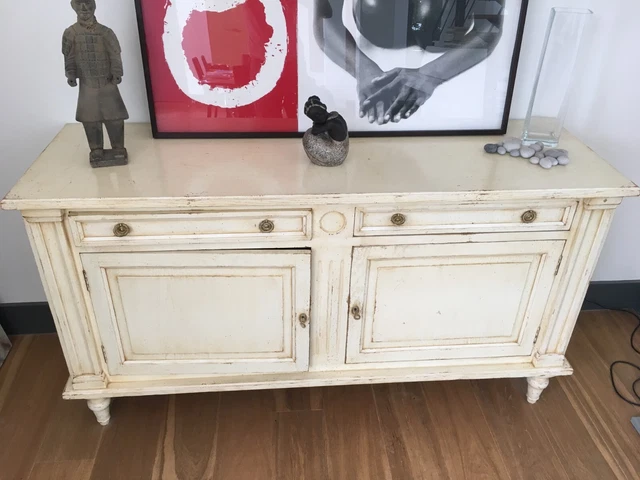 MEUBLE BUFFET DE Tonge style provençal en chêne massif EUR 550,00 ...