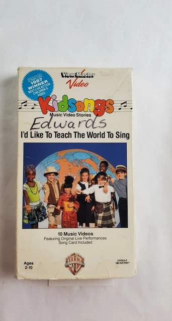 KIDSONGS: I'D LIKE To Teach The World To Sing - VHS 1986 - View Master ...