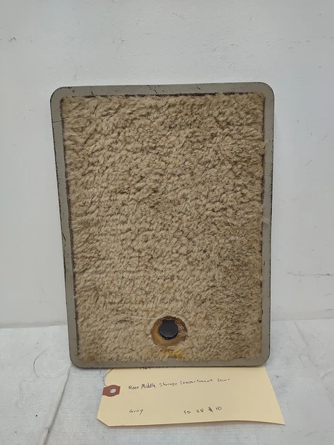 1969-1977 C3 CORVETTE Rear Middle Storage Compartment Door Cover Lid ...