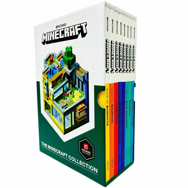 THE OFFICIAL MINECRAFT Guide Collection 8 Books Box Set Pack By Mojang ...