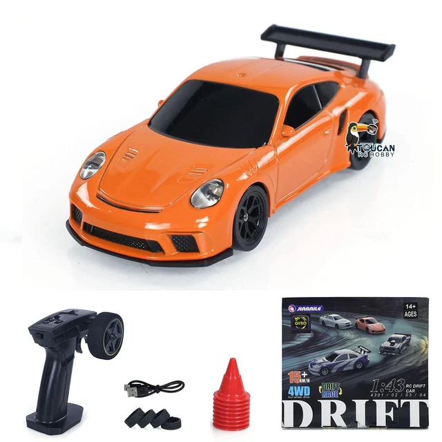 1:43 RTR RADIO Control Mini RC Drift Race Car Gyro RTR Vehicle Toy ...