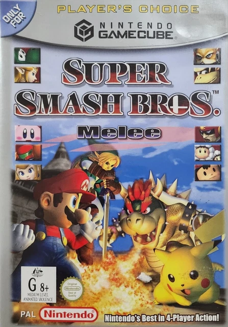 SUPER SMASH BROS. Melee (2002) Nintendo GameCube Game with Manual PAL $62.91 - PicClick AU