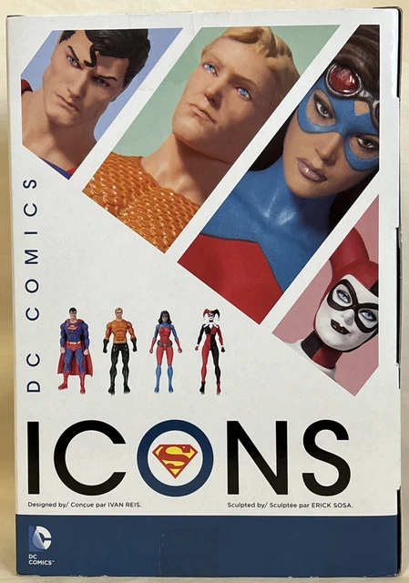 FIGURINE ARTICULÉE SUPERMAN DC Icons avec robot Kelex 10 - neuve ...