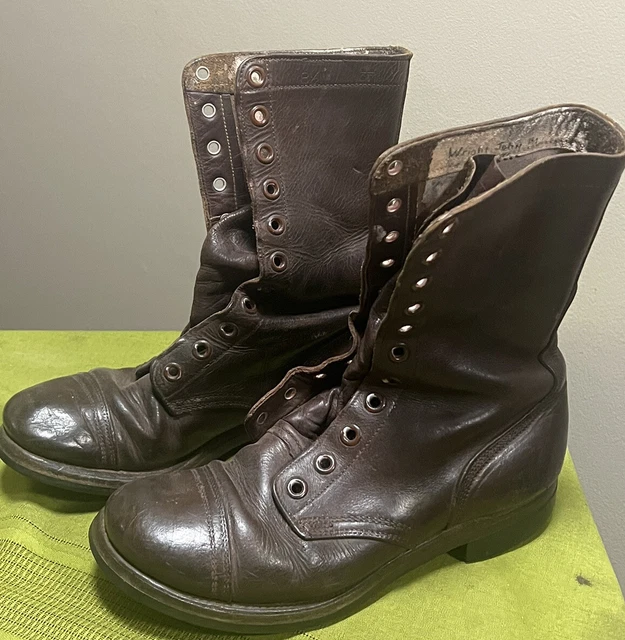 WW2 US ARMY Airborne Paratrooper Jump Boots Id’ed Nice Condition Rare ...